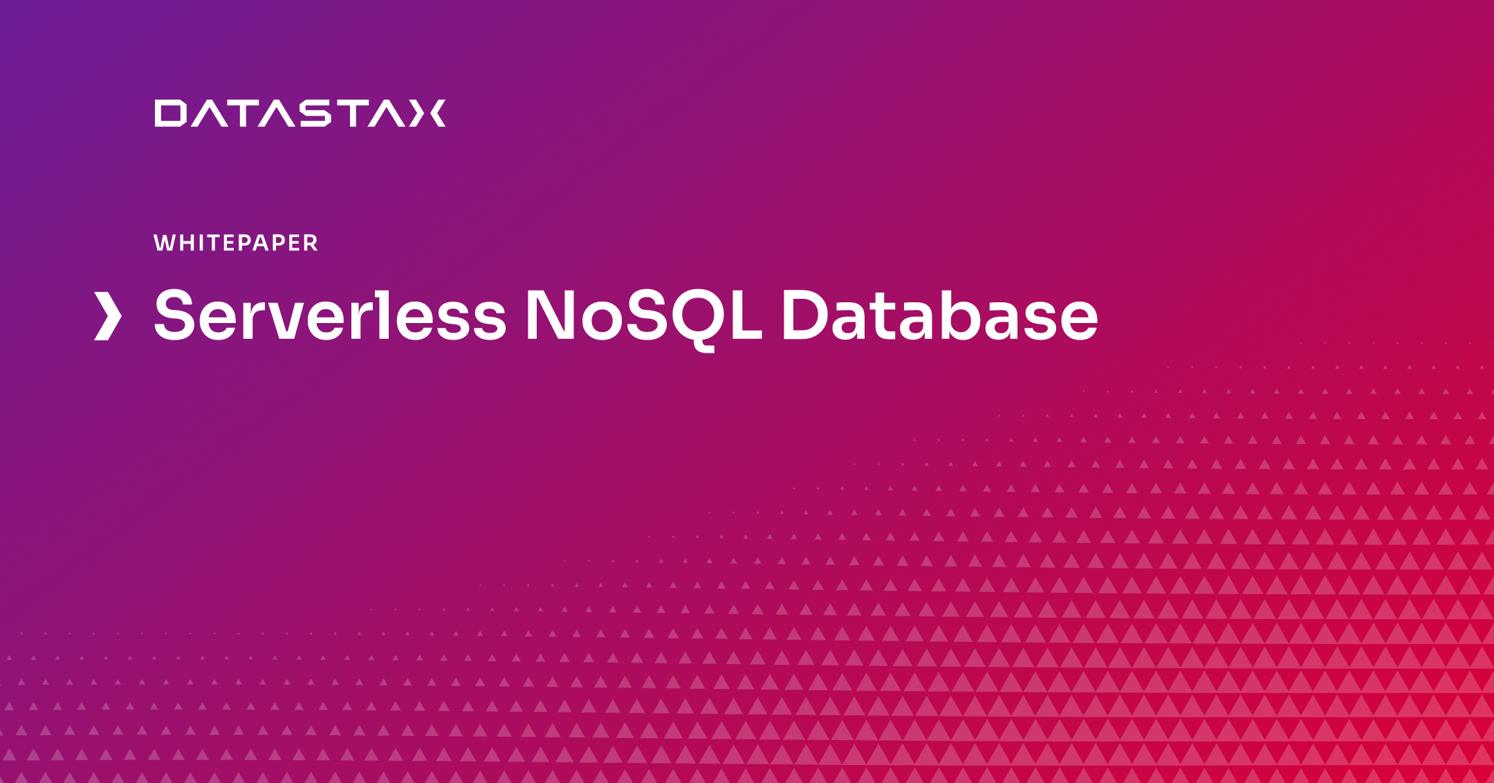 Serverless NoSQL Database | DataStax
